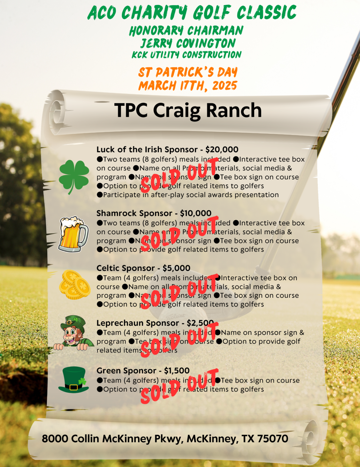 ACO Charity Golf Classic - All Community Outreach